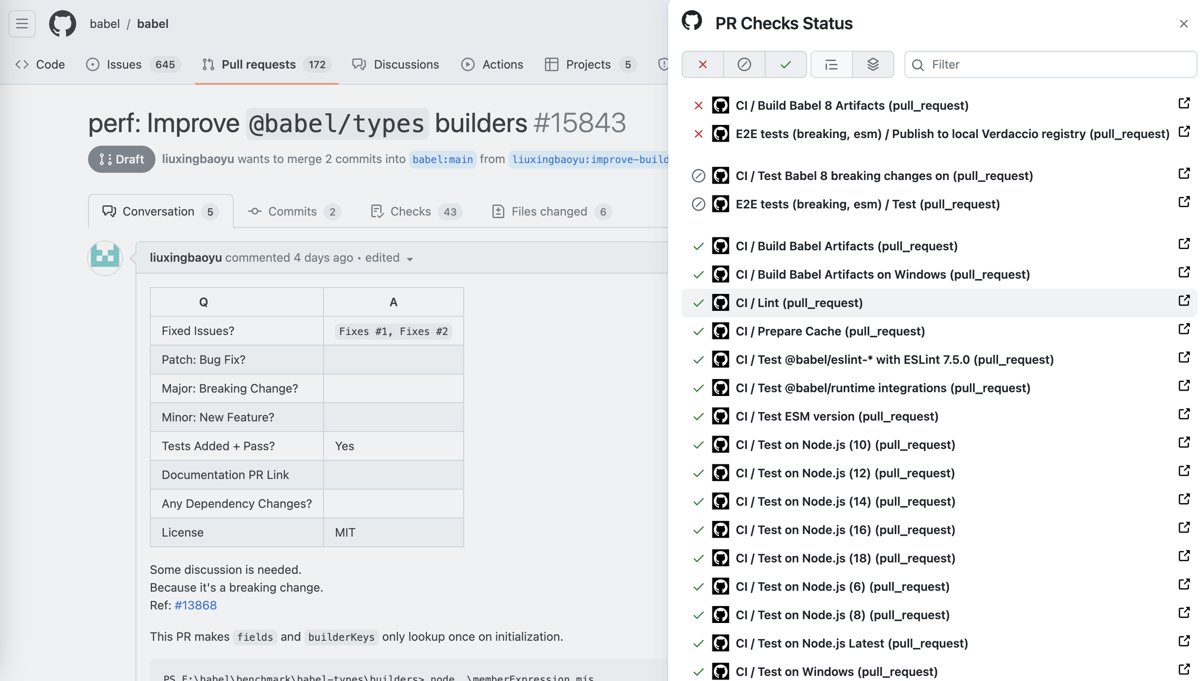 Github Pr Check Status Get This Extension For 🦊 Firefox En Us