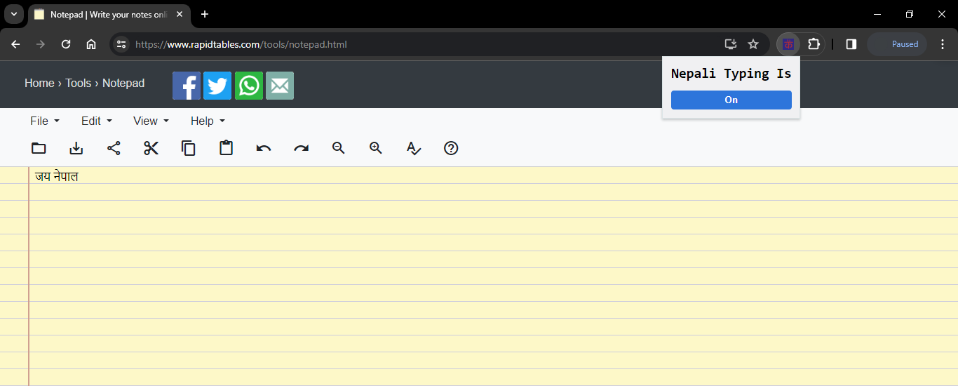 Nepali Typing Extension – Adoptez cette extension pour 🦊 Firefox (fr) Nepali Typing Extension – Adoptez cette extension pour 🦊 Firefox (fr)